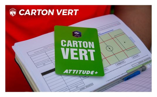 Carton vert : Le dispositif est relancé – LIGUE DE FOOTBALL D'OCCITANIE